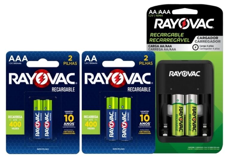 Recarregáveis - Rayovac